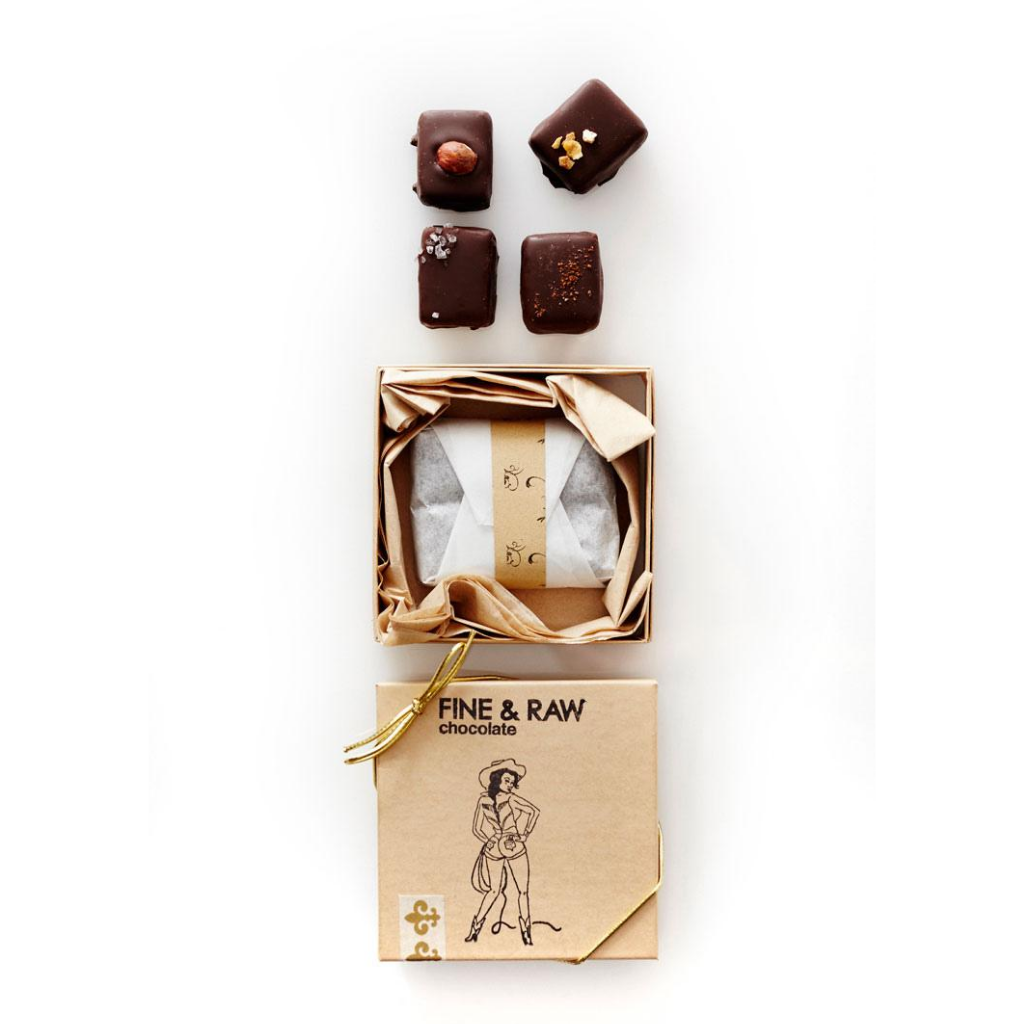 Truffle Gift Set - 4 Piece Mixed – FINE & RAW